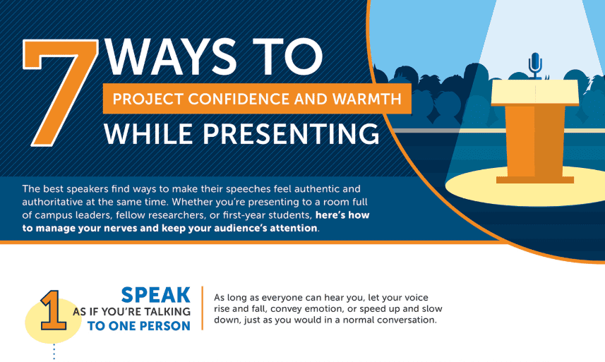 7 ways to project confidence & warmth while presenting | EAB