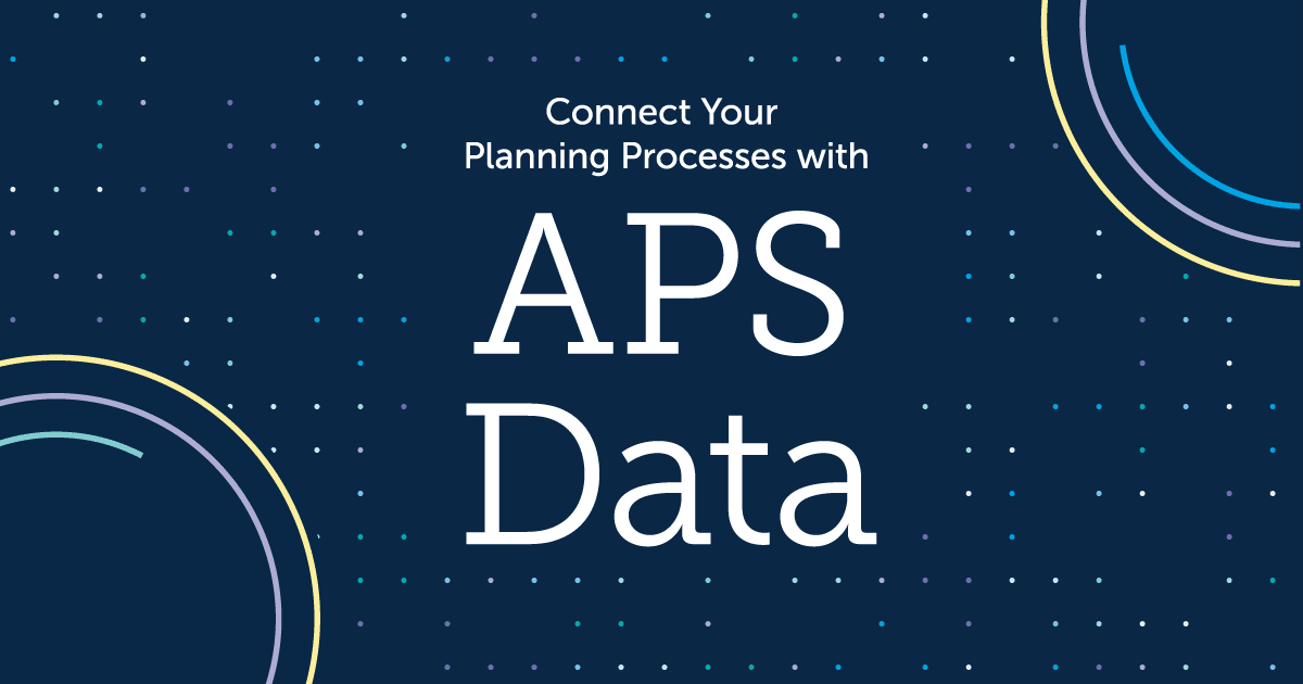 Connect Your Planning Processes with APS Data | EAB