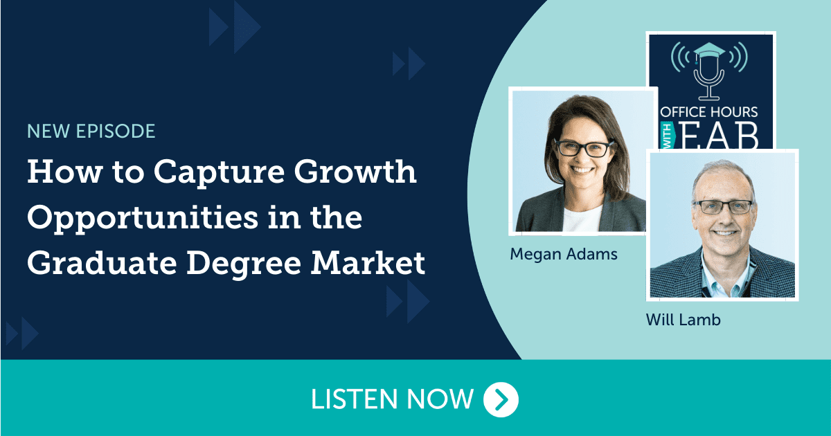 How to Capture Growth Opportunities in the Graduate Degree Market | EAB