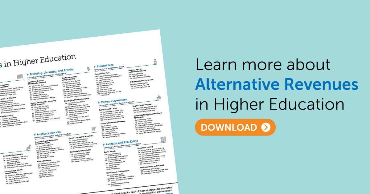 200+ Alternative Revenue Ideas for Higher Education | EAB