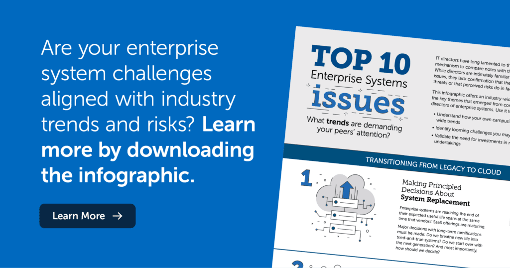 Top 10 Enterprise Systems Issues | EAB
