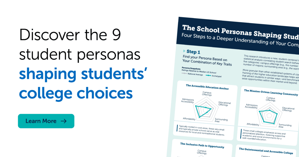 The school personas shaping students’ college choices | EAB